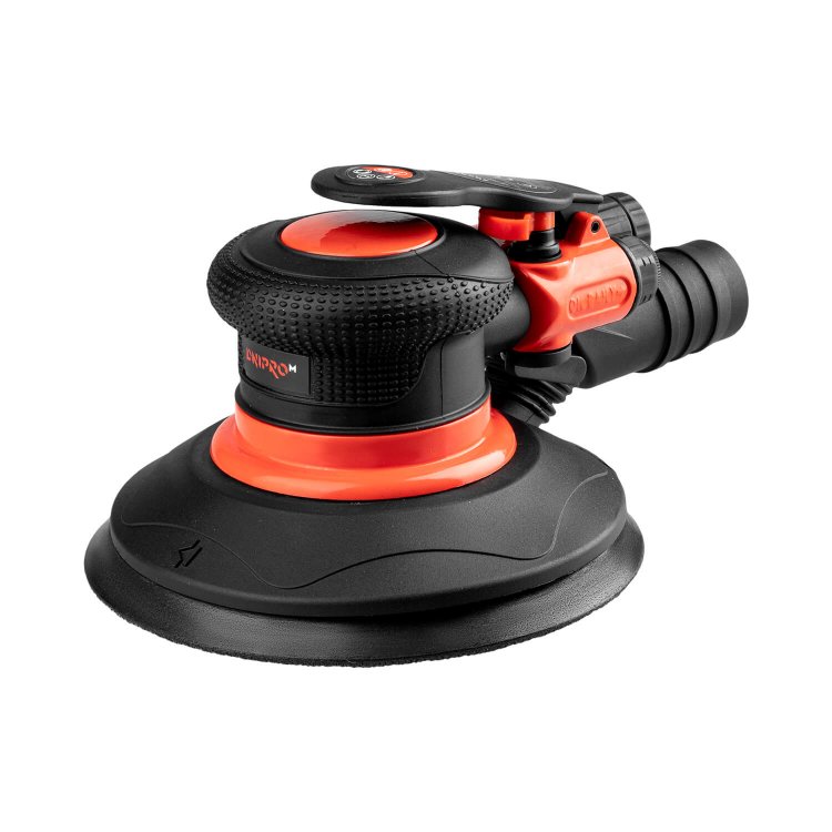 ᐅ Шліфмашина ексцентрикова пневматична Dnipro-M PS-15A • Купити в Україні